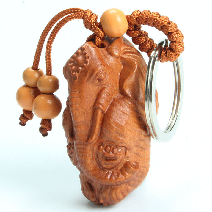 Porte-clé amulette éléphant – Esprit Éléphant